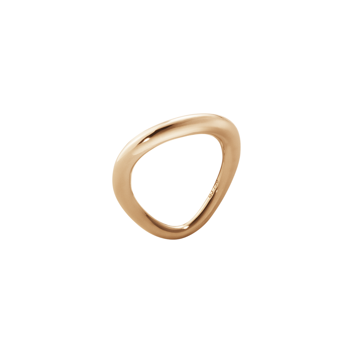 Offspring 18 karat rose gold ring | Georg Jensen