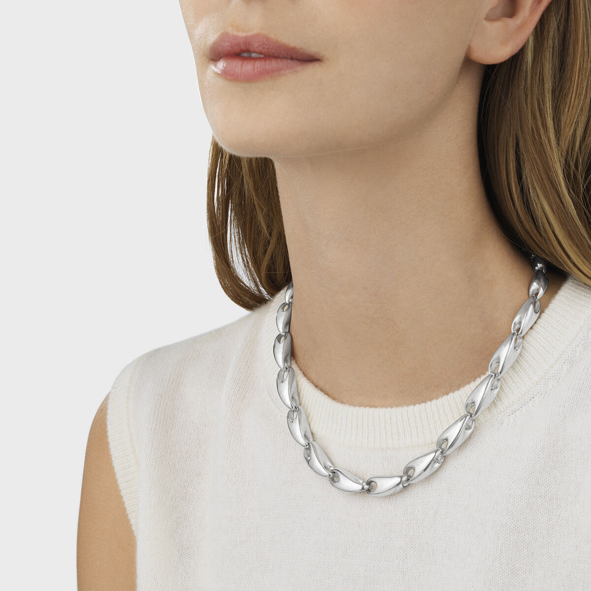 REFLECT Link Necklace in sterling silver