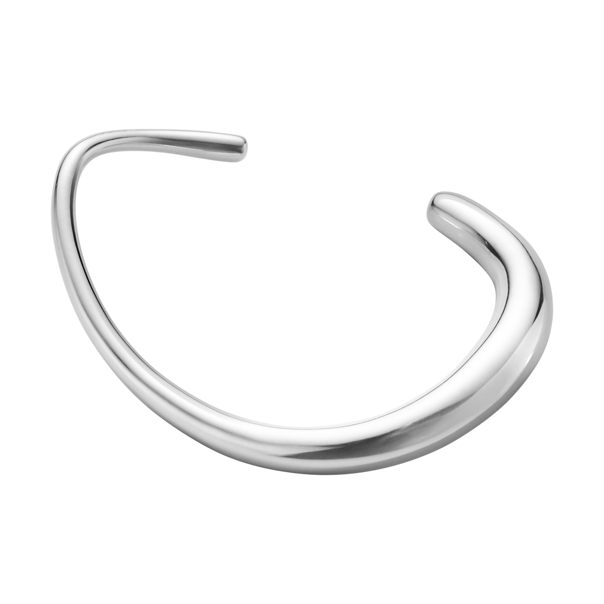 Offspring silver mother and daughter open bangle | Georg Jensen