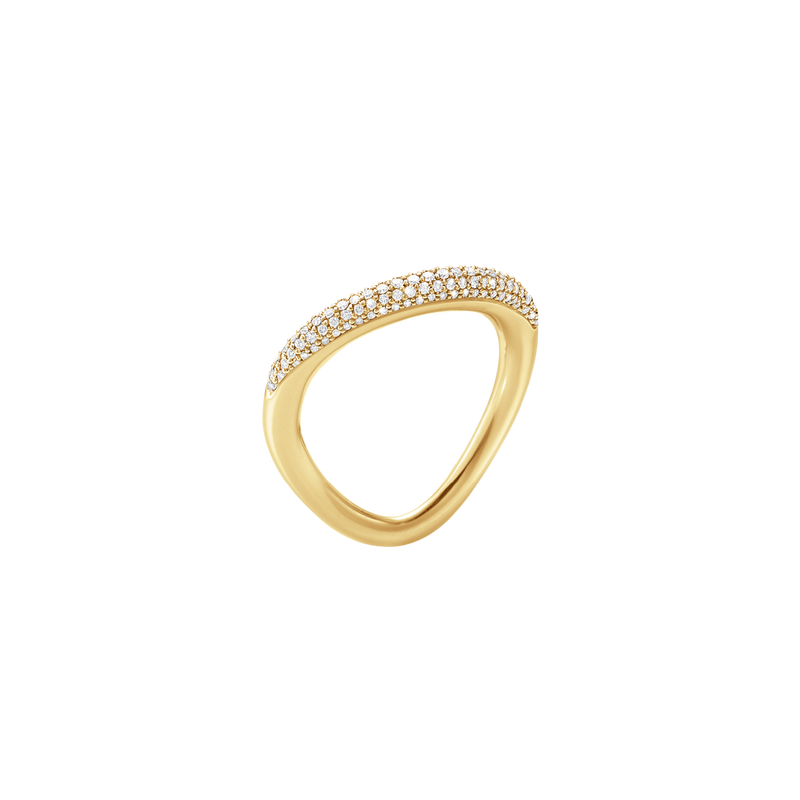 OFFSPRING Ring in 18-karat gold and diamonds.