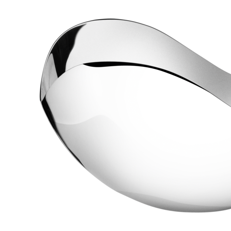 BLOOM sleek mirror bowl in stainless steel, petit | Georg Jensen