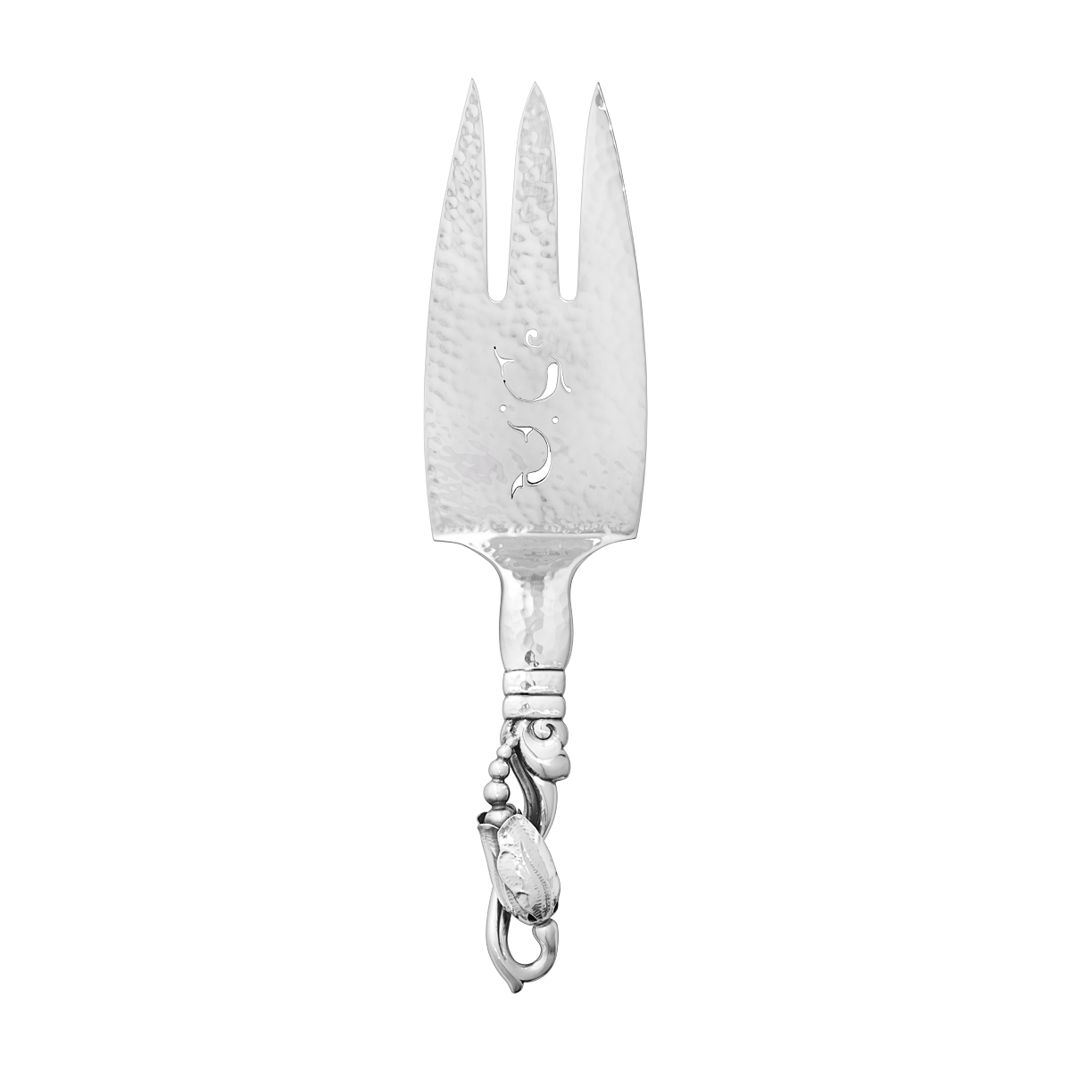 BLOSSOM Fish serving fork I Georg Jensen
