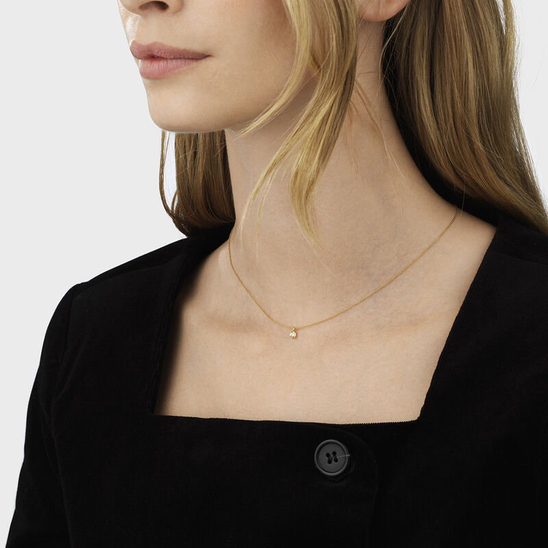 MERCY Pendant in 18-karat gold with diamond