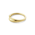 MERCY organic mini ring in yellow gold