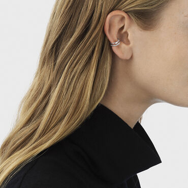 Ear cuffs in sterling silver, gold and diamonds - Georg Jensen