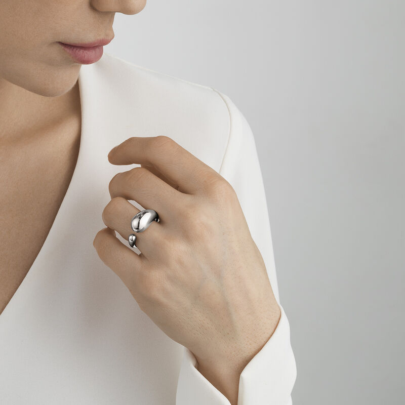 MERCY large simple ring in sterling silver | Georg Jensen