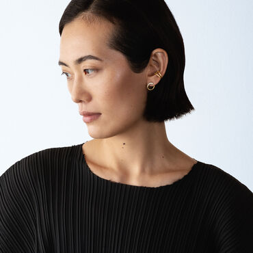 Ear cuffs in sterling silver, gold and diamonds - Georg Jensen