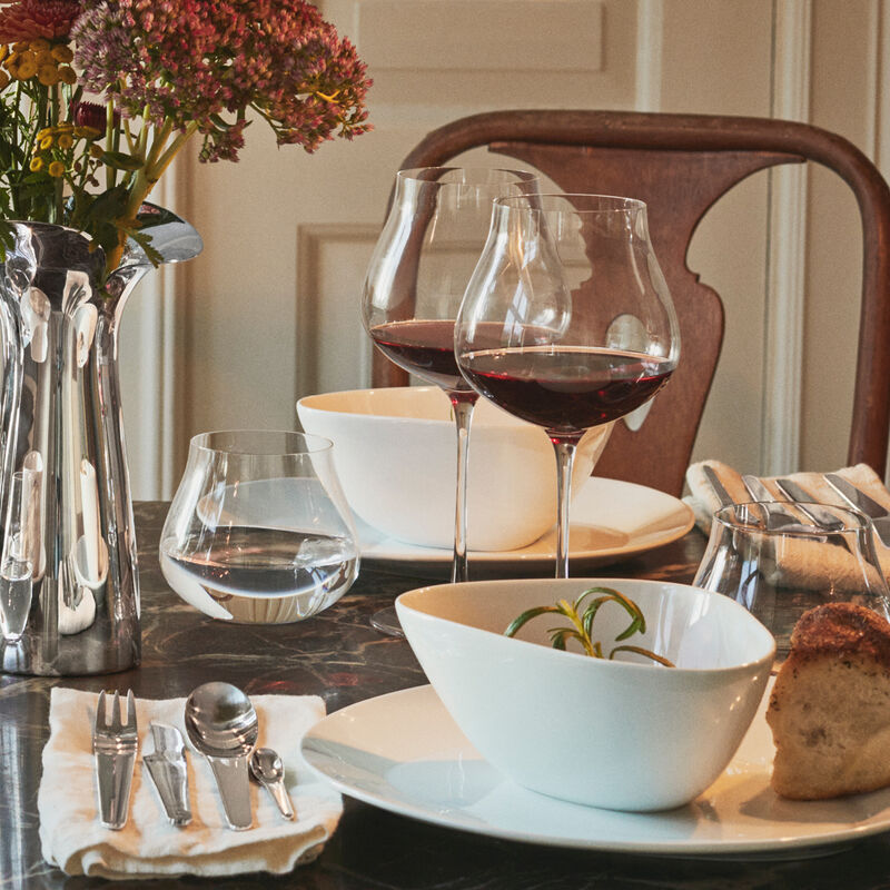 BLOOM BOTANICA stylist medium vase in stainless steel