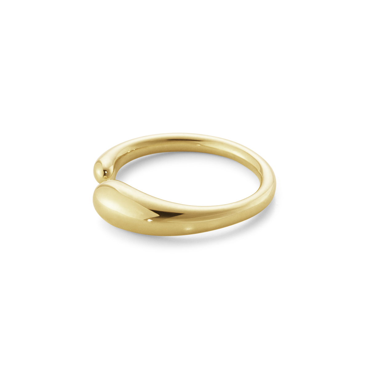 MERCY organic mini ring in yellow gold
