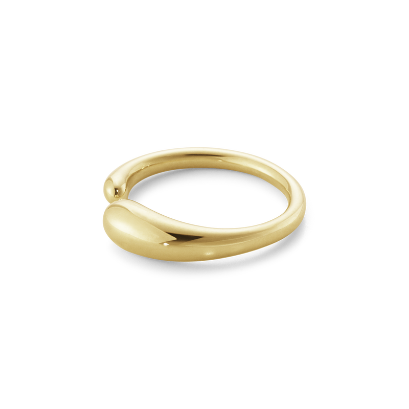MERCY organic mini ring in yellow gold
