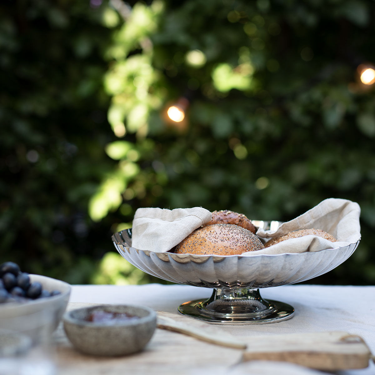 BERNADOTTE fad på fod i stiligt rustfrit stål | Georg Jensen