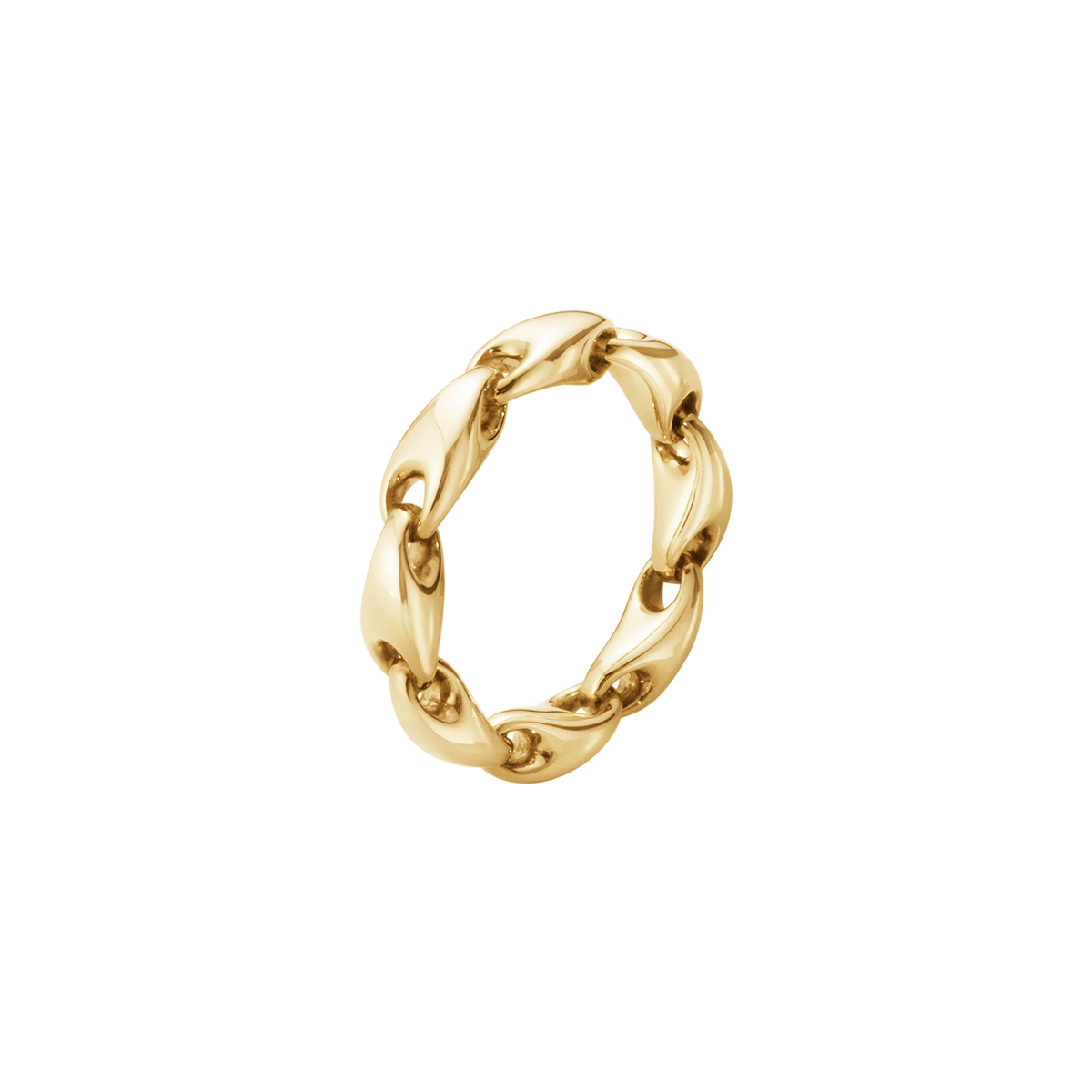REFLECT Link ring in 18kt gold