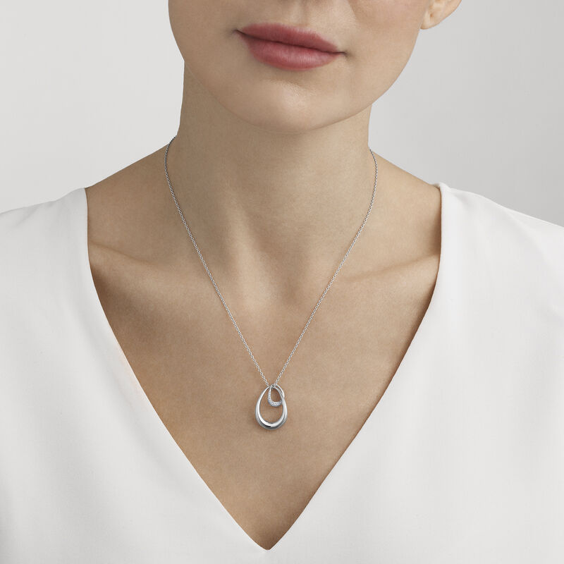 OFFSPRING Necklace with Pendant, Large I Georg Jensen