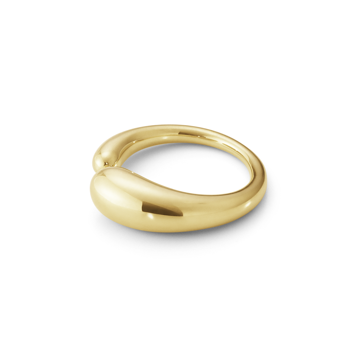 MERCY organic small ring in yellow gold