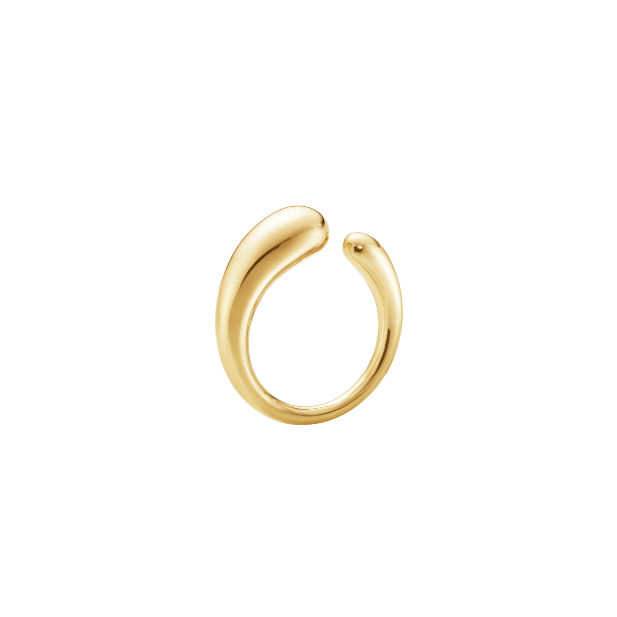 MERCY organic small ring in yellow gold