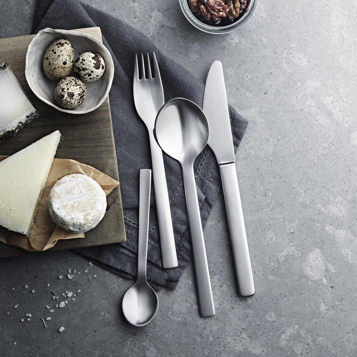 New York stainless steel 5 piece cutlery set | Georg Jensen