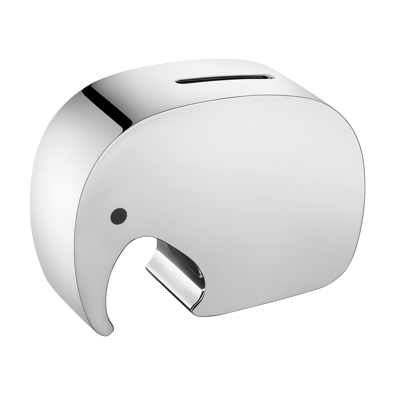 Miniphant - iconic money box in stainless steel for children