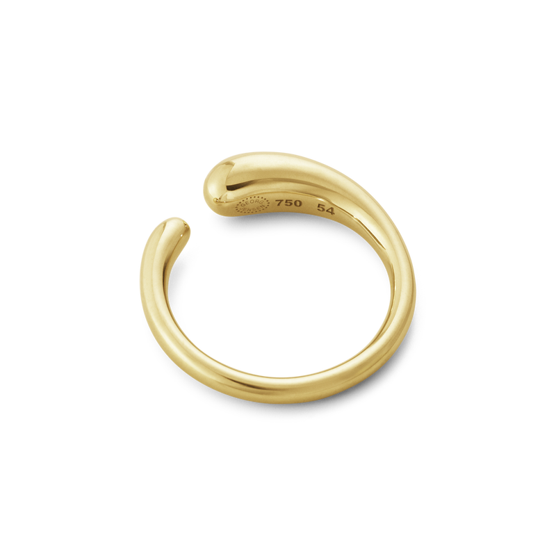 MERCY organic mini ring in yellow gold